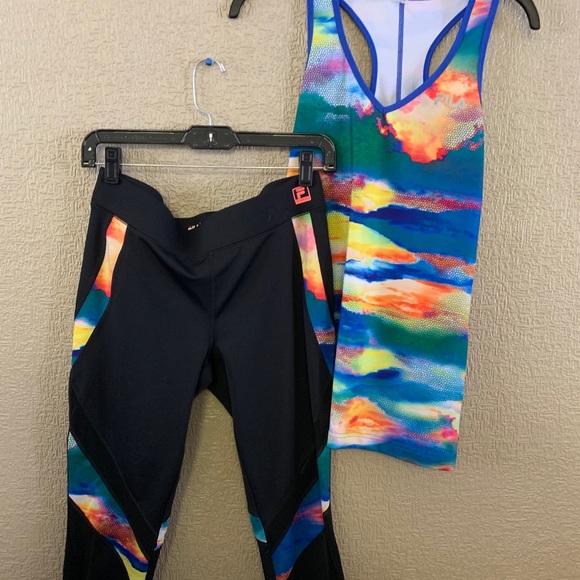 Fila | Tops | Fila Workout Set | Poshmark